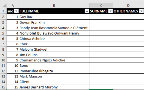 Extracting the Last Word In Excel - CrispExcel Training & Consulting